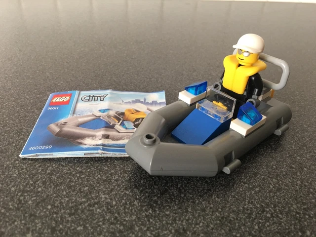 LEGO CITY POLICE Dinghy 30011 100% complete £5.43 - PicClick UK