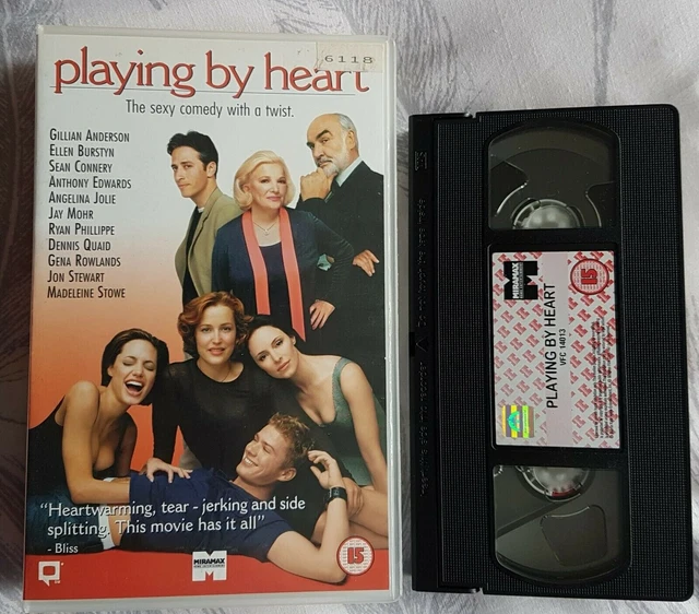 PLAYING BY HEART (VHS)BIG BOX - Sean Connery + Gillian Anderson ...