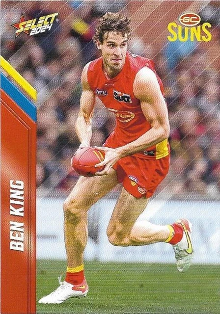 BEN KING #84 Gold Coast Suns | 2024 Select AFL Footy Stars | Trading ...