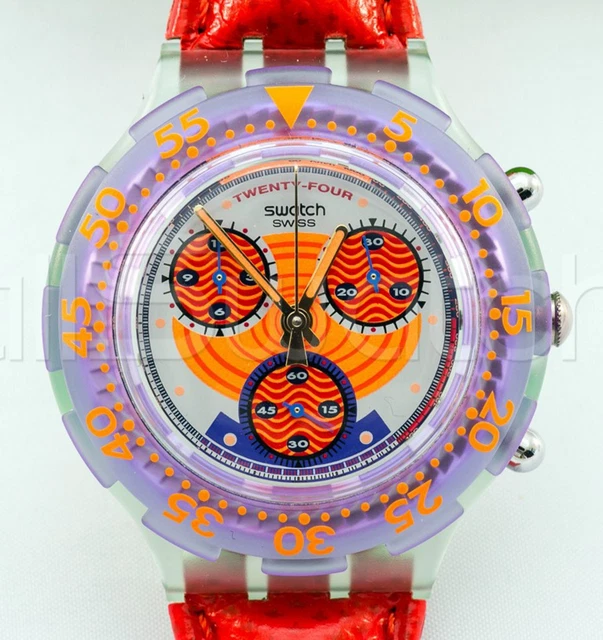SWATCH AQUACHRONO 1993 - SBG100 - Red Harbour - Nuovo EUR 59,90 ...
