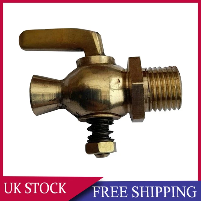 NEW TRACTOR RADIATOR Engine Block Drain Tap Brass 1/4'' BSP Fits Many ...