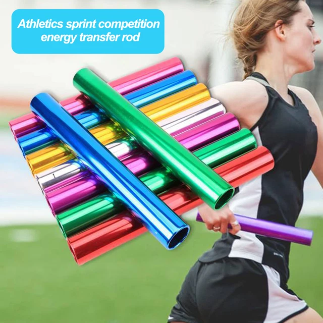 TEAM RELAY RACE Batons Track Field Sports Professional Athlete High ...