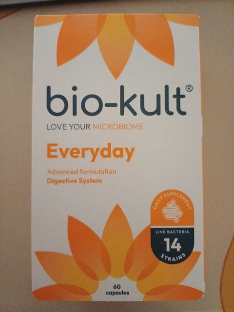 BIO-KULT EVERYDAY ADVANCED Formulation Dietary Supplement 60 Capsules £ ...