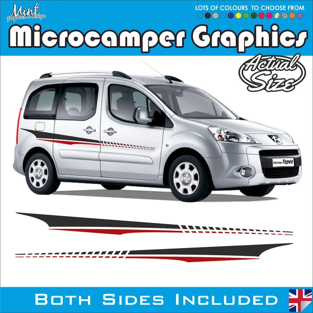 CITROEN BERLINGO MICROCAMPER Motorhome Camper Decals Stickers Vinyl ...