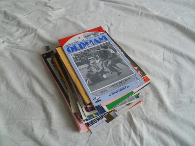 MY PRIVATE COLLECTION of cup 1960 's onwards football programmes 82 in ...