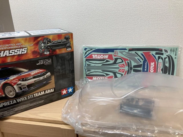 TAMIYA IMPREZA 1/10 WRX STI Team Arai XV-01 Chassis £282.57 - PicClick UK