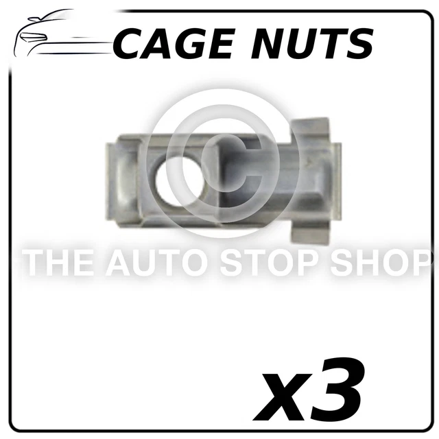 MÉTAL CAGE ÉCROUS Peugeot 1007 - Boxer Référence : 1452 Pack Of 3 IN Plastique EUR 26,16 ...