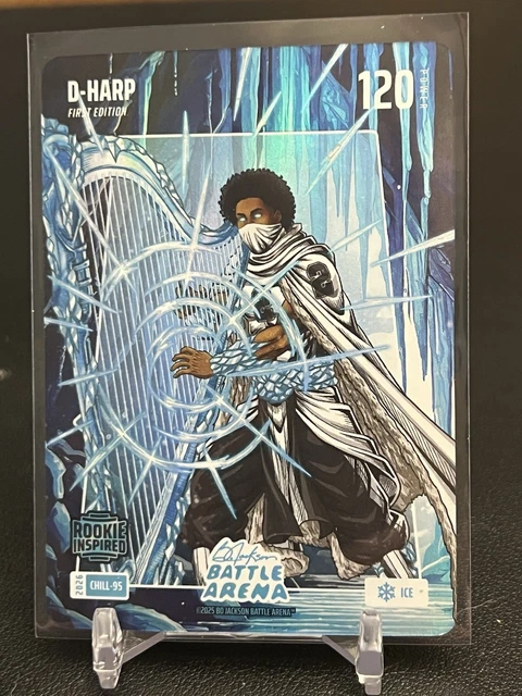2026 BO JACKSON Battle Arena - D-Harp - Chillin Battlefoil CHILL-95 £1. ...