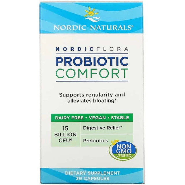 NORDIC NATURALS NORDIC Flora Probiotic Comfort (Digestion, Bowel ...