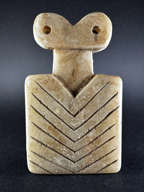 RARE ANCIENT SYRO Tel Brak Stone Carved All Seeing Eye Idol - Circa ...