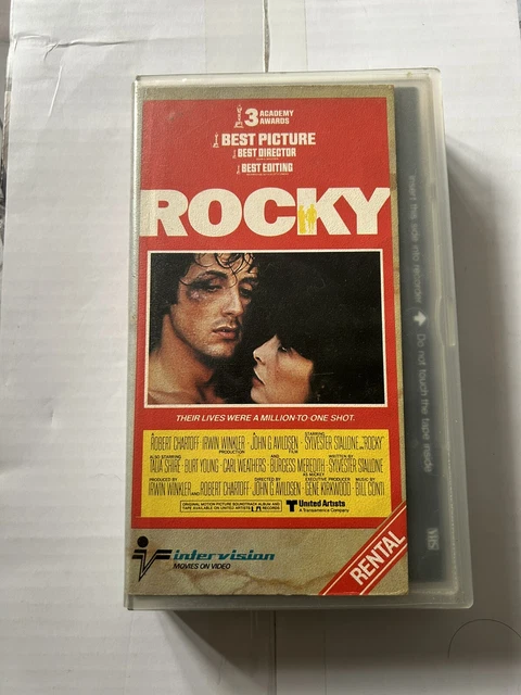 ROCKY ORIGINAL VHS Rental Release - Sylvester Stallone £30.00 - PicClick UK