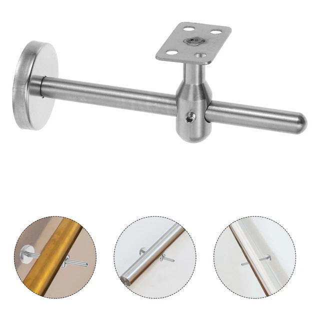 HEAVY DUTY HANDRAIL Stair Bracket Stainless Steel Staircase Hand Rail ...