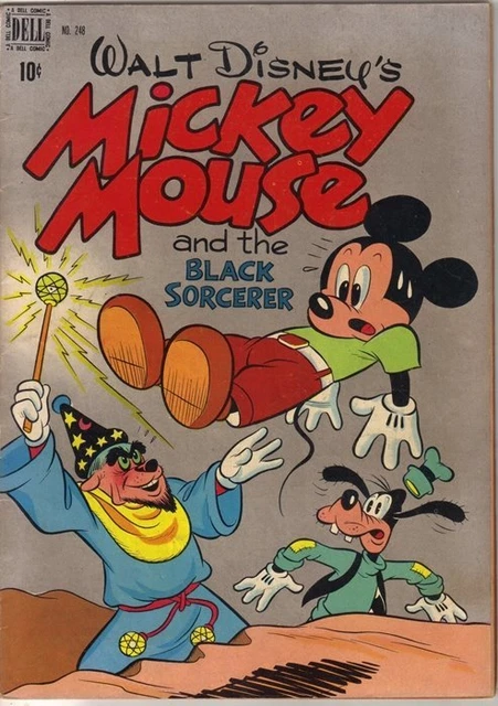 WALT DISNEY'S MICKEY Mouse Four Color Comic Book #261 Dell 1949 FINE ...