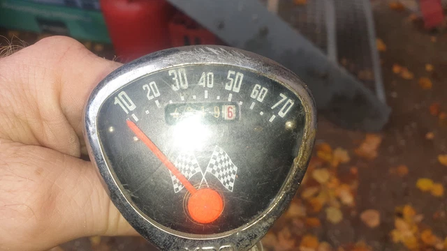 FAHRRAD-TACHO VINTAGE FÜR altes Fahrrad Retro Tachometer ...