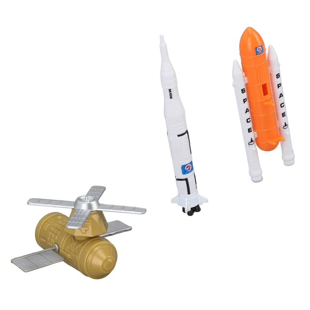 (AIRCRAFT AND SUIT)SPACE Toy Smooth Edges Realistic Scale Ed Xmas £19. ...