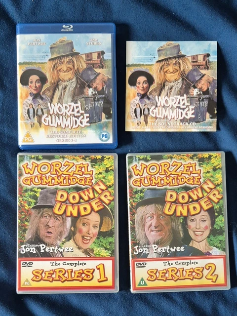 WORZEL GUMMIDGE - Restored Blu-ray & Complete Down Under DVDs ...