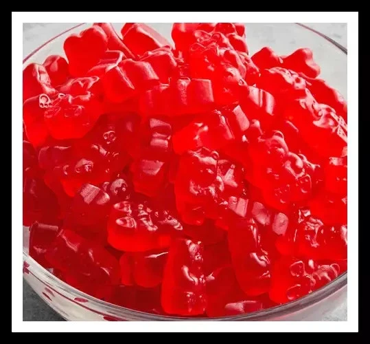 ALBANESE HOLIDAY RED Gummy Bears 3 LBs Gummies Bulk Christmas Candy in ...