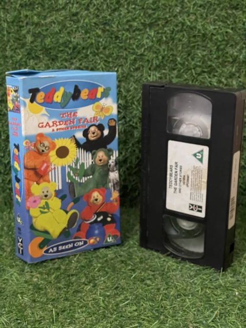 TEDDY BEARS CHILDREN’S VHS The Garden Fair Kids Video Tape £4.99 ...