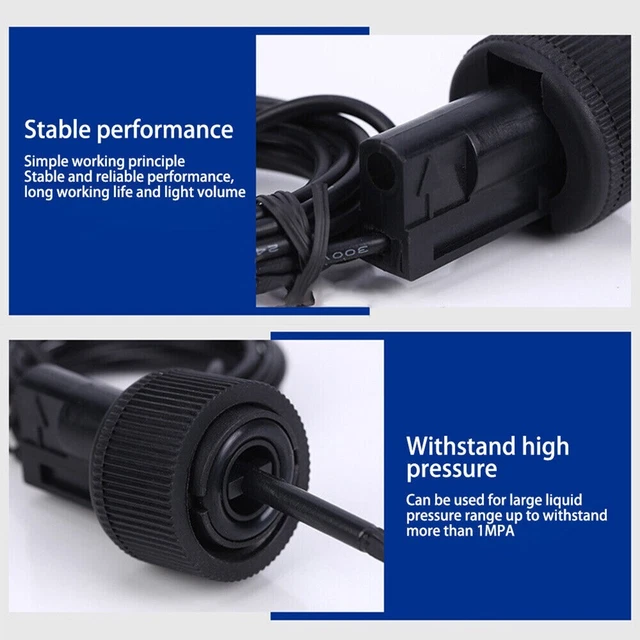 WATER PADDLE FLOW Switch Flow Sensor for Heat Pump Water Heater Air ...