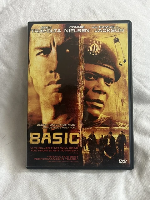 BASIC (DVD, 2003 édition spéciale) John Travolta Connie Nielsen Samuel ...