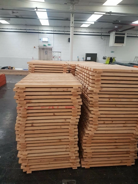 PALLET RACKING SLATTED Decking Boards Wood 900mm x 1320mm £26.00 ...