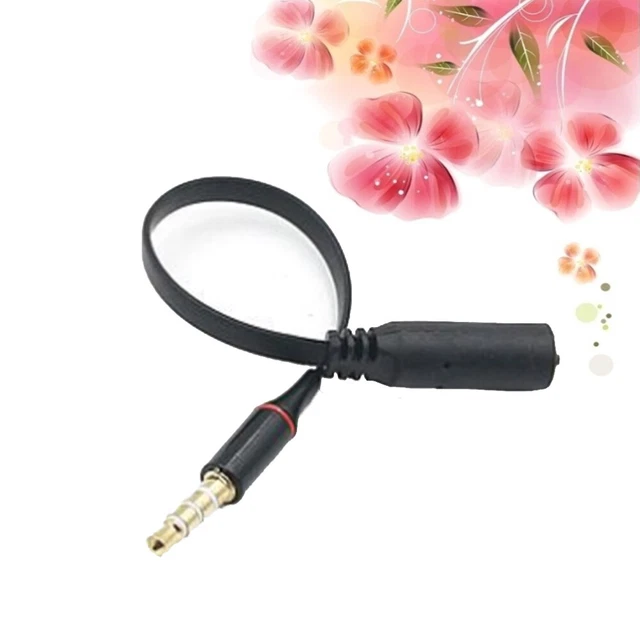 3.5MM SIZE STEREO Male-to-female Headphone Extension Line (Black) £3.28 ...