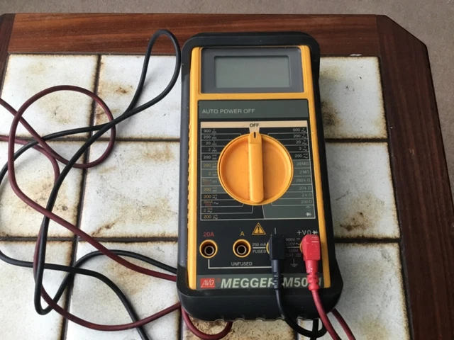 MEGGER M5091 DIGITAL Multimeter - Vcd High Range 600.0v £57.99 ...