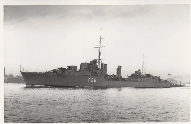 ORIGINAL ROYAL NAVY Photograph. HMS "Termagant" Destroyer. WW2. March ...