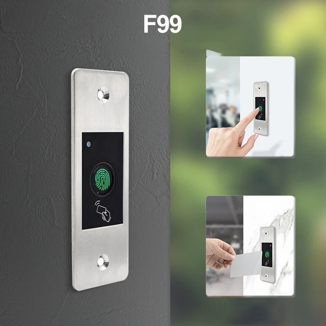 COMPACT FINGERPRINT ACCESS Control Machine for Elevators with Swipe ...