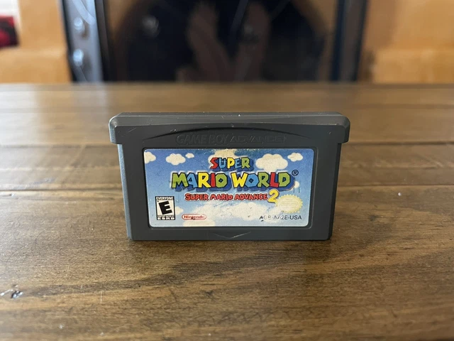 SUPER MARIO ADVANCE 2: Super Mario World Game Boy Advance Authentic ...