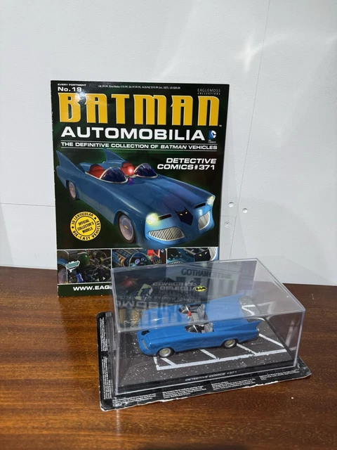 BATMAN AUTOMOBILIA COLLECTION Vehicles Magazine & Model Detective ...