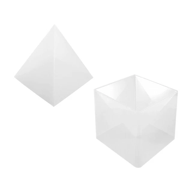 PYRAMID MAKING EPOXY Pyramid Molds Reusable Pyramid Crafts Epoxy Resin ...