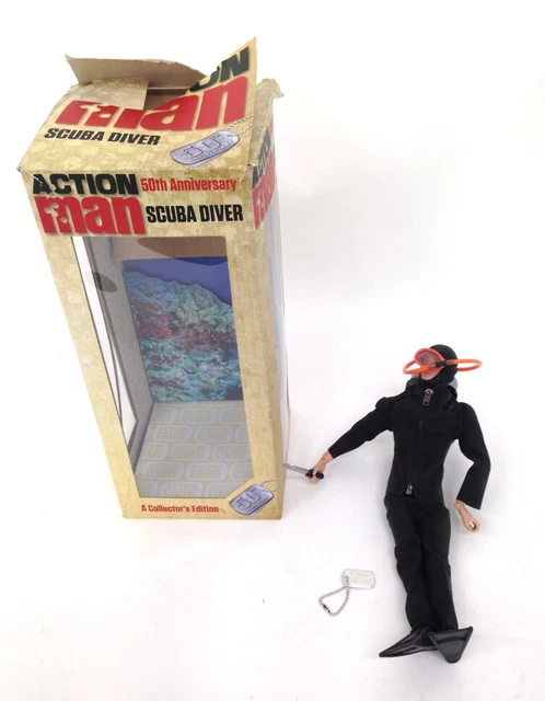 ACTION MAN 50TH Anniversary Scuba Diver Figure A Collectors Edition ...