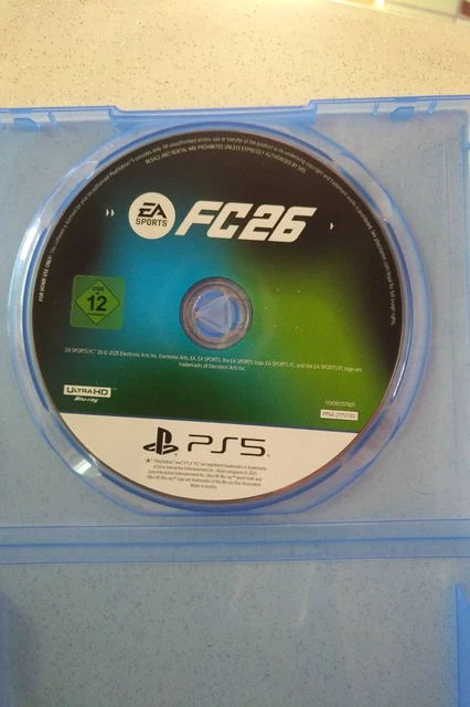 PS5 EA SPORTS Fc 26 Fifa 2026 Playstation 5 Pal Eu Nuovo Dvd EUR 65,00 ...