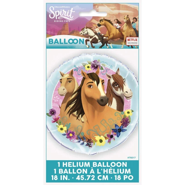 DREAMWORKS SPIRIT RIDING Free Foil Balloon £5.99 - PicClick UK
