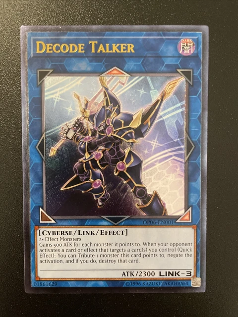 YUGIOH DECODE TALKER OP06-EN001 - OTS Pack - Ultimate Rare - NM $6.50 ...