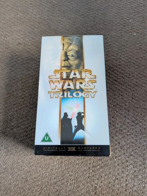 STAR WARS BOX Set of 3 VHS A New Hope, Empire Strikes Back, Return Of ...