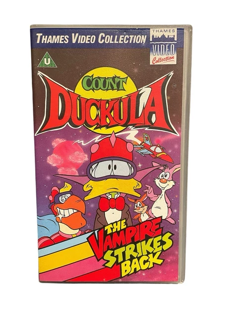 COUNT DUCKULA VHS The Vampire Strikes Back £4.00 - PicClick UK