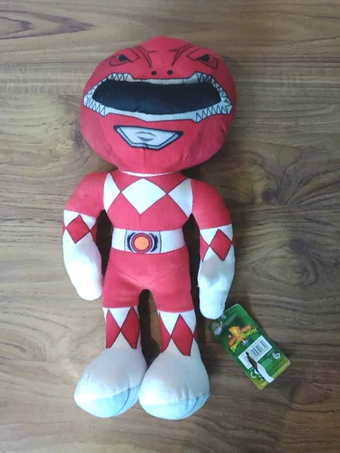 MIGHTY MORPHIN POWER Rangers - Red Ranger Plush 11” 2016 new with tag £ ...