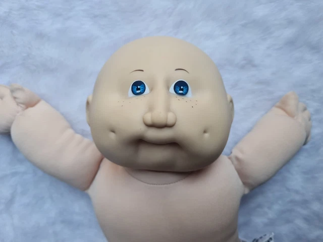 VINTAGE CABBAGE PATCH HM2, Blue Eyes, Bald, Freckles, Naked $99.00 ...