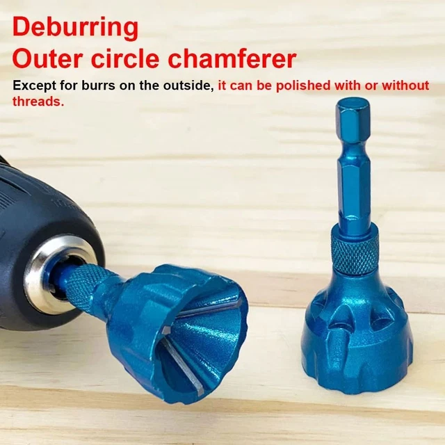 TUNGSTEN STEEL DRILL Bit Deburring Thread Remove Burr Repair Bolt EUR ...