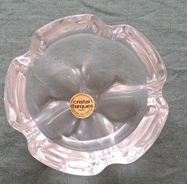 LOT DE CENDRIERS en pierre, verre et cristal d'arques EUR 10,00 ...