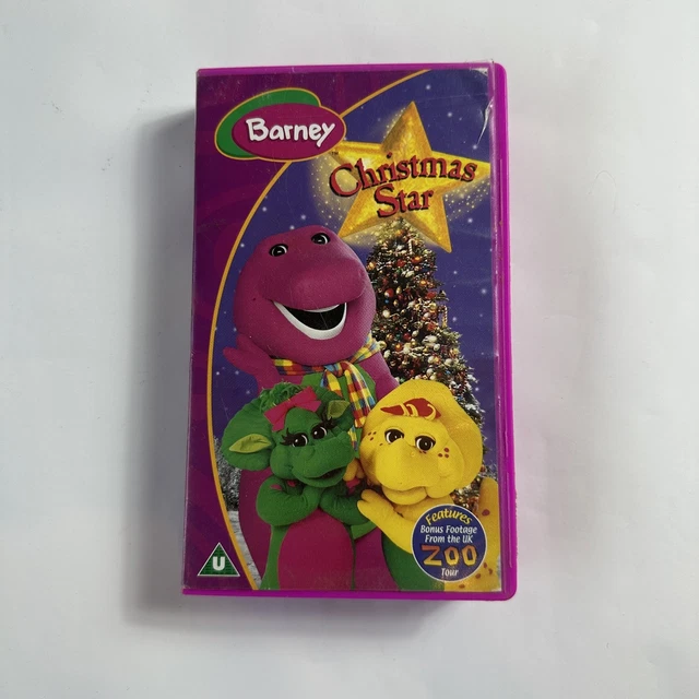 BARNEY CHRISTMAS STAR (2002, U) PAL VHS Video Tape - Children’s Kids £9 ...