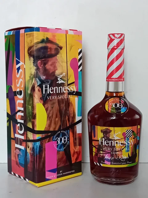 BOUTEILLE CARAFE COGNAC Hennessy Vs 300 Th Richard Anniversary Bottle ...