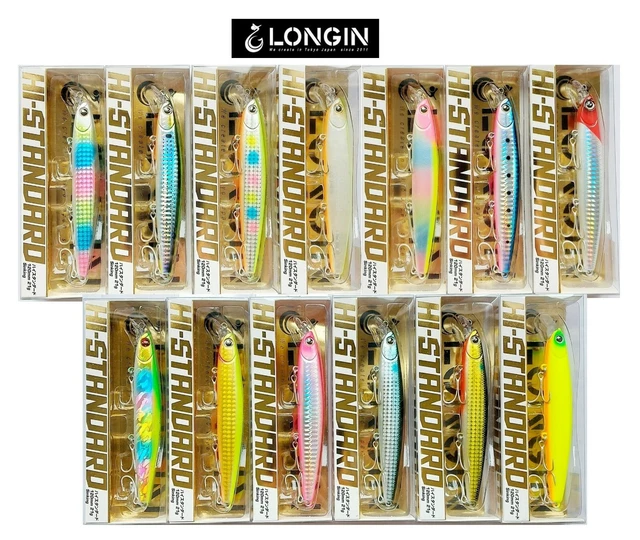 LONGIN HI STANDARD 120S 21g Japan Saltwater Fishing Lure, Hard Bait, Sea Bass $38.79 - PicClick CA