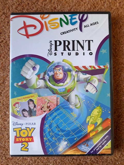 DISNEY PRINT STUDIO Toy Story 2 ~ PC CD-Rom - Brand New Sealed £10.07 ...