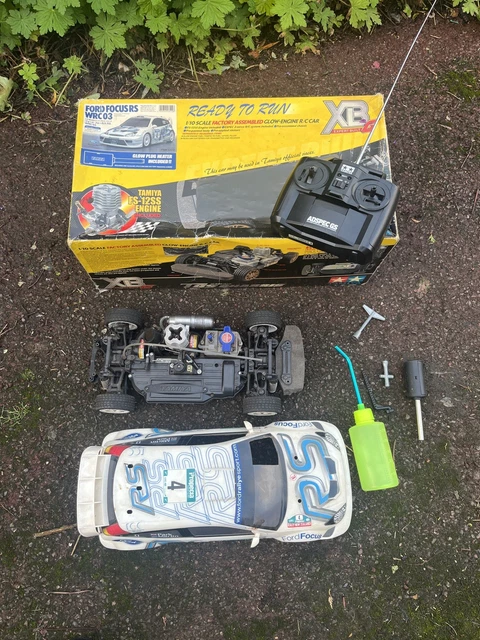 VINTAGE TAMIYA 1/10 TL-01 Ford Focus RS WRC 03 RC Car and Controller £ ...