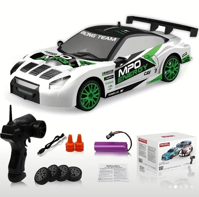 HIGH SPEED RC Drift 1:24 Cars Sports 4WD Remote Control Racing Car ...