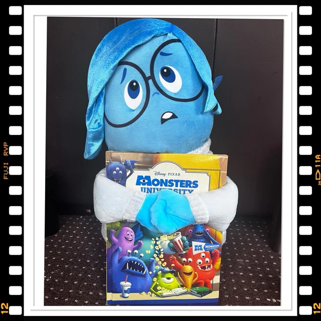 DISNEY PIXAR INSIDE Out Sadness Large 20 inch Plush Soft Toy with FREE ...
