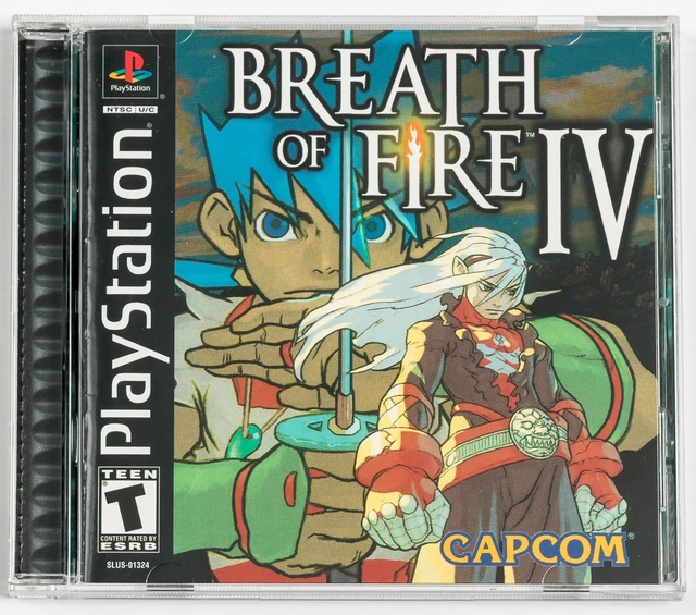 BREATH OF FIRE 4 NTSC US PS1 Playstation 1 £110.00 - PicClick UK